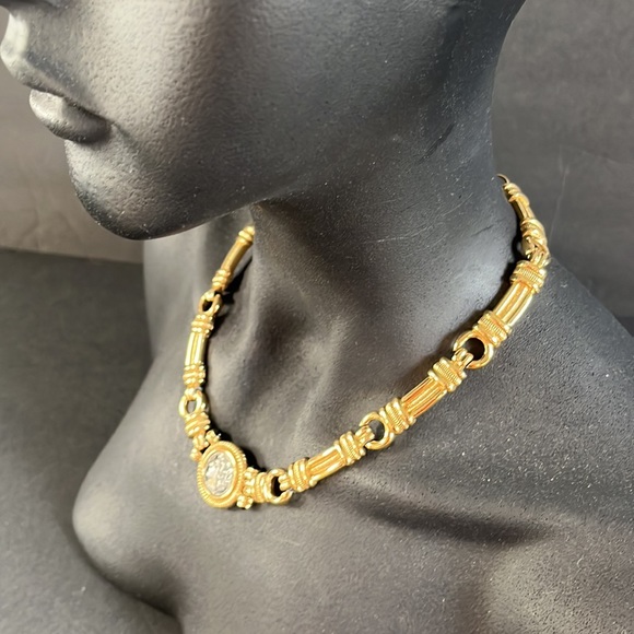Mary Kay | Jewelry | Mary Kay Vintage Roman Coin Gold Tone Necklace ...